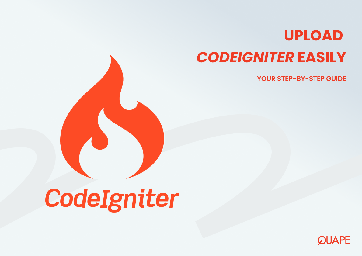 How to Upload CodeIgniter Project to Hosting Easily