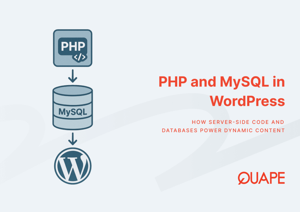 How PHP and MySQL Power WordPress Websites | QUAPE