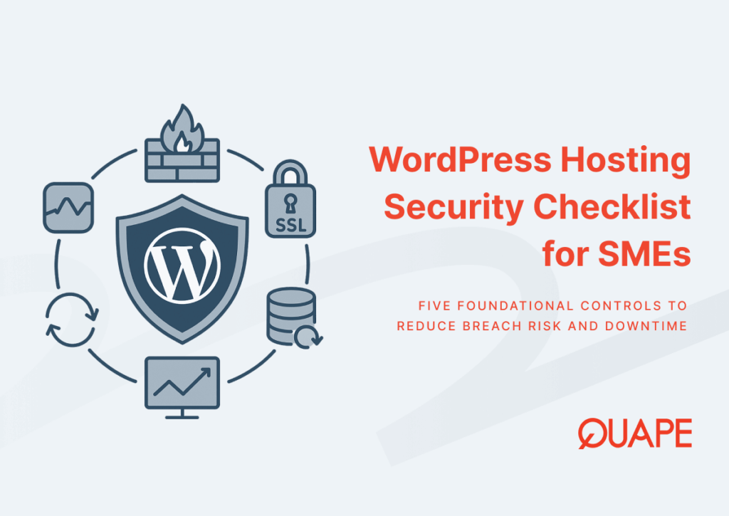 WordPress Hosting Security Checklist for SMEs | QUAPE
