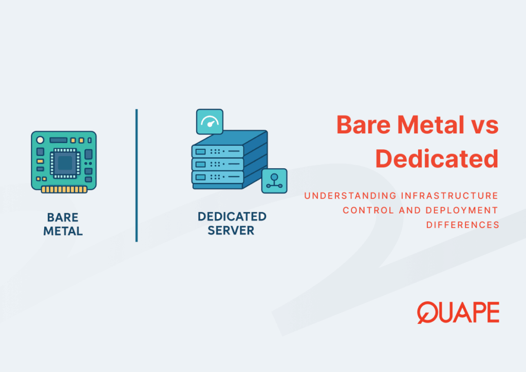 Bare Metal vs Dedicated Server: Same Concept or Different Deployment Model?