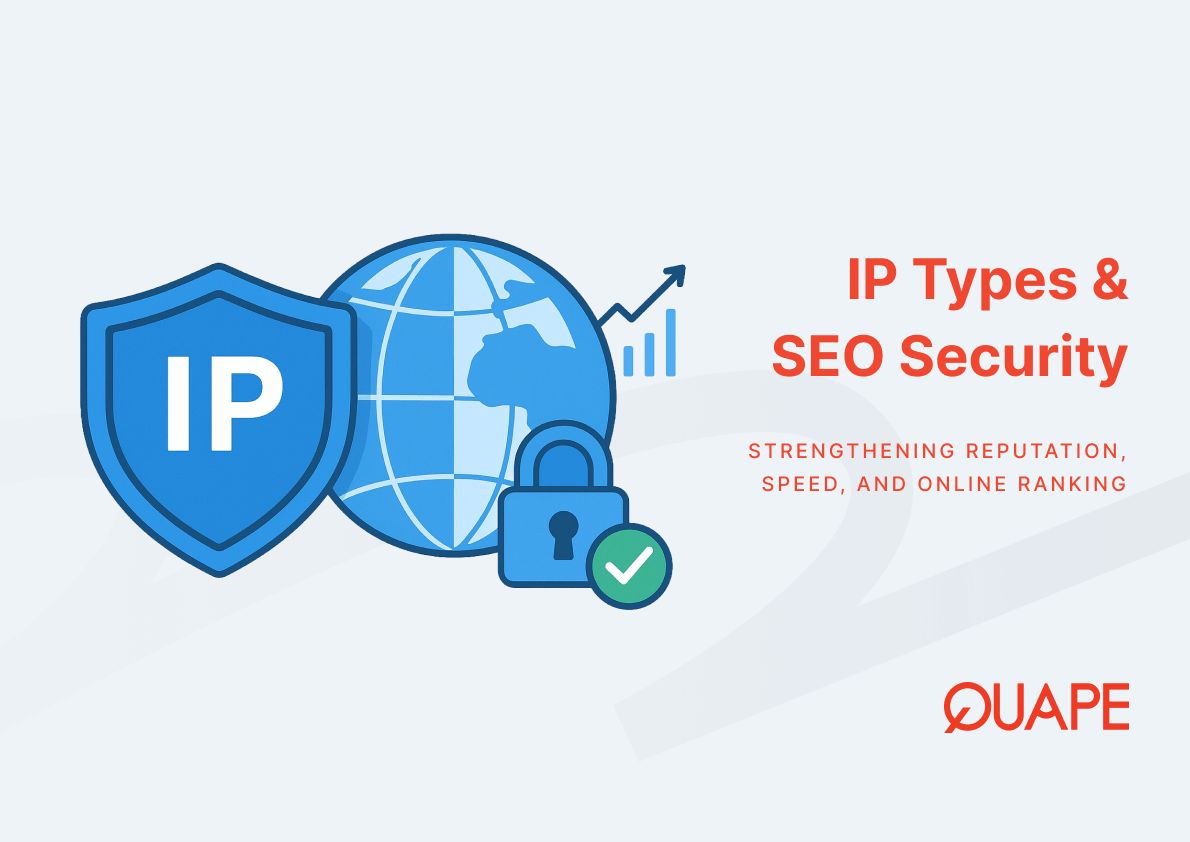 IP chuyên dụng, IP tĩnh và IP sạch: Giải thích lợi ích của bảo mật và SEO